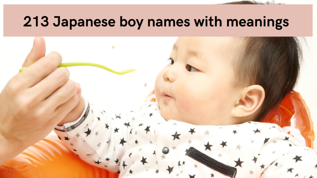 213 beautiful Japanese boy names with meanings - To Be The Perfect Mother