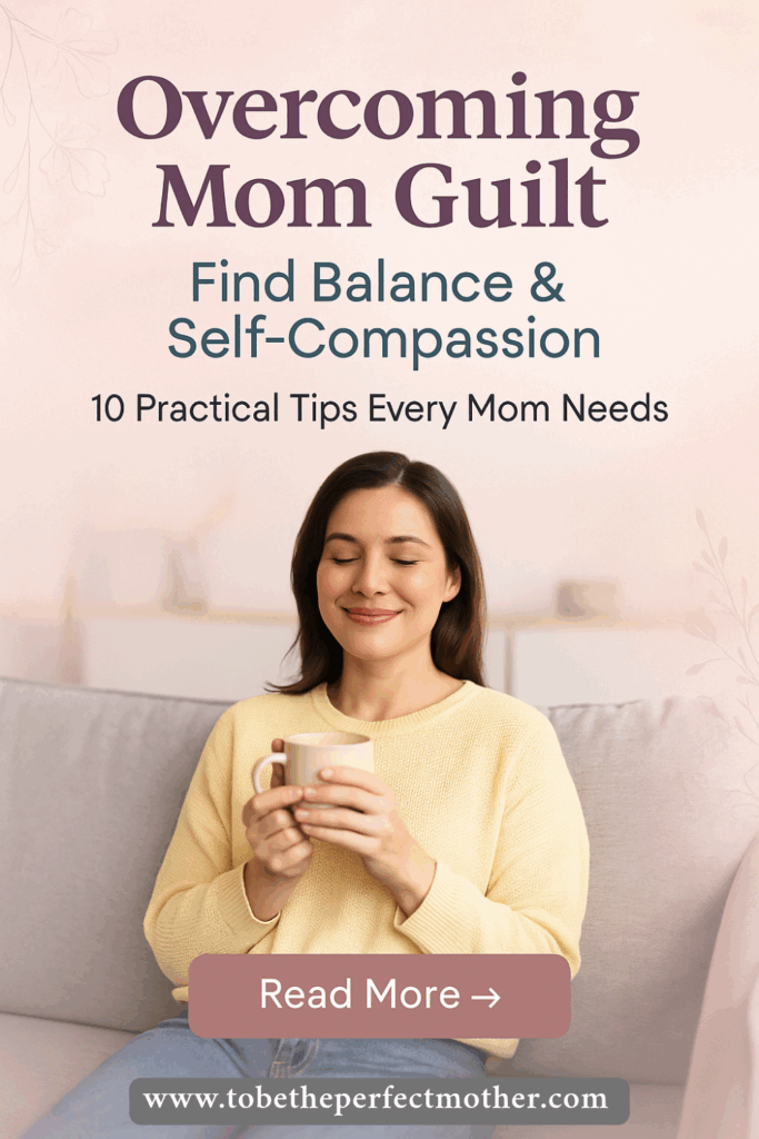 Overcoming Mom Guilt: Practical Tips to Find Balance and Embrace Self ...